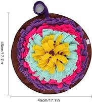 China Nosework Dog Interactive Toys Bedroom Puppy Snuffle Mat for sale