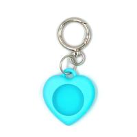 China Customized Key Chain 2021 Hot Air Tag Cover Silicone Shockproof Air Tag Cases For Dog Cat for sale