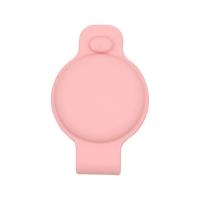 China New Arrival AirTag Locator Silicone Protective Cover Fit Big Colorful Dog Collar Silicone Case for sale