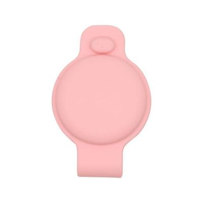 China New Arrival AirTag Locator Silicone Protective Cover Fit Big Colorful Dog Collar Silicone Case for sale