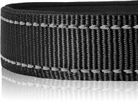 China Hot Sales In Amazon Pet Collar Tactical Dog Nylon Quick Release Dog Collar With Reflective Strip for sale