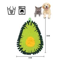 China AJ Dog Interactive Toys Natural Foraging Skills Snuffle Dog Mat for sale