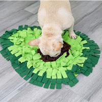 China AJ Dog Interactive Toys Natural Foraging Skills Snuffle Dog Mat for sale