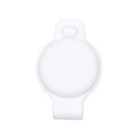 China Anti Lost Mini Air Tag Keyring Hook , Protective Silicone Airtag Phone Case for sale
