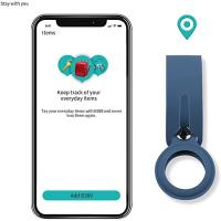 China Drop Resistant Airtag Apple Case , Silicone Protective Airpod Case Airtag for sale