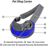 China Hand Free Small Dog Papoose , Harnesses Dog Carrier Backpack 40 Lbs for sale