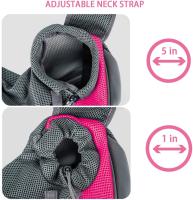 China Padded Dog Front Carrier Backpack , 11 inch Walking Dog Rucksack 10kg for sale