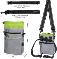China Waterproof Puppy Carrier Sling , S-L Dog Treat Bag With Shoulder Strap for sale