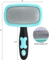 China Hair Removal Rotatable Pet Grooming Brush , AJ Cat Shedding Brush for sale