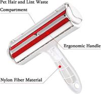 China 2021 Factory Direct Hot Sales Durable nylon and ABS plastic Fast Pet Hair Removal Tool New Reusable Pet Hair Remover for sale