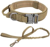 China Metal Buckle Pet Collar Leash Heavy Duty Handle Nylon Material for sale