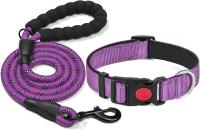 China Breathable Nylon Small Pet Collar Leash Adjustable For Outdoor for sale