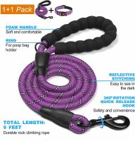 China Breathable Nylon Small Pet Collar Leash Adjustable For Outdoor for sale
