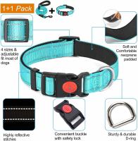 China Braided Climbing Pet Collar Leash Neoprene Padded Handle for sale