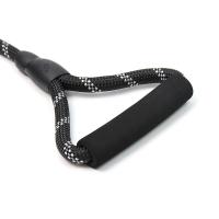 China Wholesale Nylon Braided Rope Soft Handle Padded Reflective Heavy Duty Pet Product Leash for sale