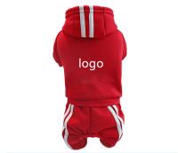 China All Season House Dog Hoodies , Cute Solid Dog Xxl Sweater for sale