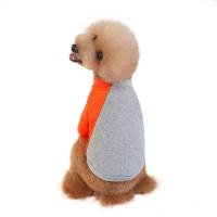 China Contrast Stitching Dog Puffer Jacket , AJ Windproof Small Dog Coats for sale