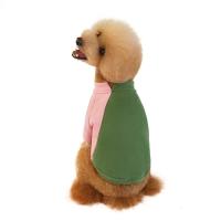China Contrast Stitching Dog Puffer Jacket , AJ Windproof Small Dog Coats for sale