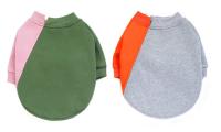 China Contrast Stitching Dog Puffer Jacket , AJ Windproof Small Dog Coats for sale