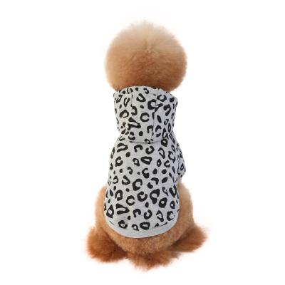 China Cotton Dog Fleece Jacket , Panther Printing Autumn Cute Dog Coats for sale