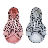 China Cotton Dog Fleece Jacket , Panther Printing Autumn Cute Dog Coats for sale