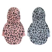 China Cotton Dog Fleece Jacket , Panther Printing Autumn Cute Dog Coats for sale