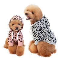 China Cotton Dog Fleece Jacket , Panther Printing Autumn Cute Dog Coats for sale