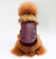 China Anxiety Waterproof Dog Jacket , S-L Fleece Cool Warm Dog Coats for sale