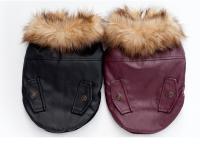 China Anxiety Waterproof Dog Jacket , S-L Fleece Cool Warm Dog Coats for sale