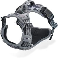 China Neoprene Padded Nude Dog Vest Harness , No Pull L Dog Hunting Vest for sale