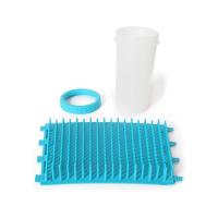 China Silicone Bristles Dirt Mud Remover Portable Foot Muddy Washer Dog Paw Cleaner Cup for sale