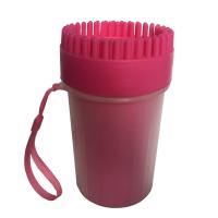 China Dog Feet SPA Soft Silicone Grooming Washer Protable Durable Pet Paw Cleaner for sale