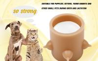 China Anti Flatulence Choking Grade Gel 5 Nipples Self Feeding Milk Bowl Silicon Puppy Feeder for sale