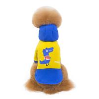 China 2021 Winter Fashionable Four Legs  Pet Clothes Warm Fleece Fabric Custom Dog Hoodies for sale