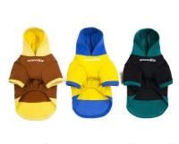 China 2021 Winter Fashionable Four Legs  Pet Clothes Warm Fleece Fabric Custom Dog Hoodies for sale
