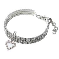 China Fashion Luxury Dog Collar Rhinestone Diamond Jewelry Pet Collar for sale