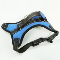 China Designer Comfort Nylon Adjustable Reflective Hand Pulling Pet Walking Training Dog Harness for sale