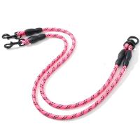 China Customized Convenience Strong Nylon Braided Durable Training Two In One Dog leash Rope for sale