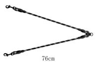 China Customized Convenience Strong Nylon Braided Durable Training Two In One Dog leash Rope for sale
