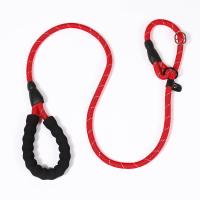 China Soft Handle Nylon Long Rope Customized Dog Leash Adjustable Running Dog Leash Slip for sale