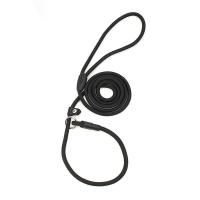 China Wholesale Best Selling Simple Pet Walking Running Adjustable Nylon Braided Rope Dog Leash Slip for sale