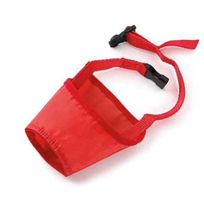 China Custom Handmade Anti Biting Barking Mouth Cover Adjustable Breathable Dog Muzzle for sale