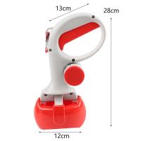 China Protable Poop Holder Clip Dog Walking Droppings Shit Catcher Dog Pooper Scooper for sale