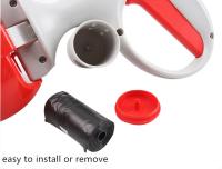 China Protable Poop Holder Clip Dog Walking Droppings Shit Catcher Dog Pooper Scooper for sale