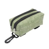 China Custom Oxford Outdoor Travel Waste Poop Bag Holder For Dog Leash Attachment for sale
