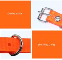 China Wholesale Manfacturer Training Adjustable Washable Competitive PVC Dog Collar for sale