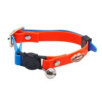China Fashion New Season Water Resistant Easy Clean Adjustable Waterproof PVC Cat Collar Bells for sale