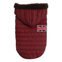 China Luxury Pet Clothes Warm Hoodie Custom Fashion Winter Dog Vest Coat for sale
