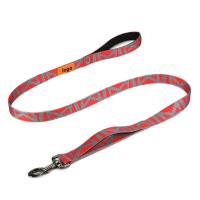 China Heavy Duty Classic Leashes Shock Absorbing Walking Training Nylon Dog Leash for sale