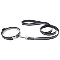 China Dirty Resistant Custom Pet Product Washable Durable 2021 PVC Dog Collar And Leash Set for sale